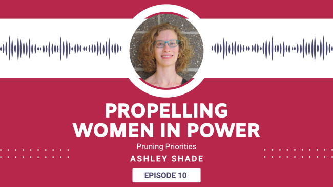 Podcast: Pruning Priorities with Ashley Shade | Wisconsin Energy Institute